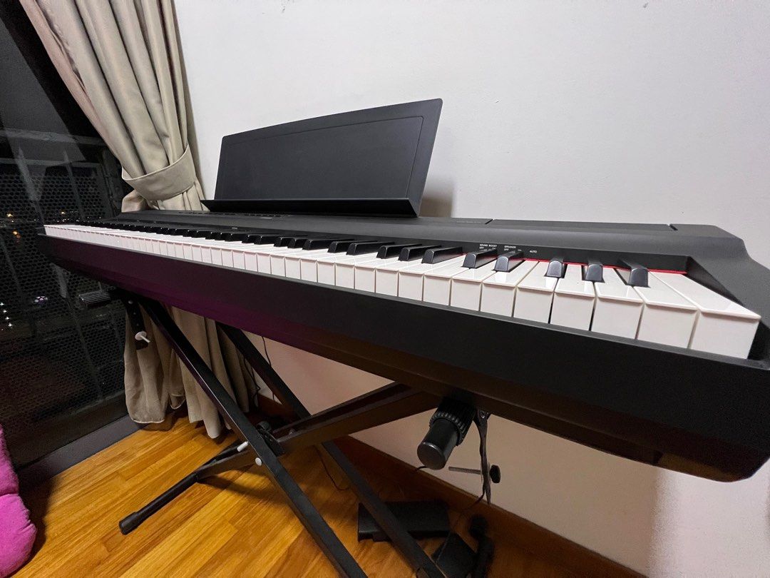 Yamaha P125 Full 88 Weighted Keys Portable Digital Piano, Hobbies ...