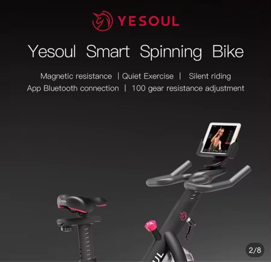Yesoul S3 Indoor Spin Bike on Carousell