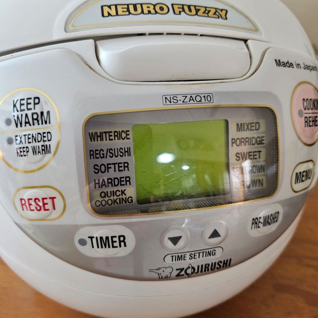 Zojirushi NS-ZAQ10 1.0L Fuzzy Electric Rice Cooker&Warmer, TV & Home ...