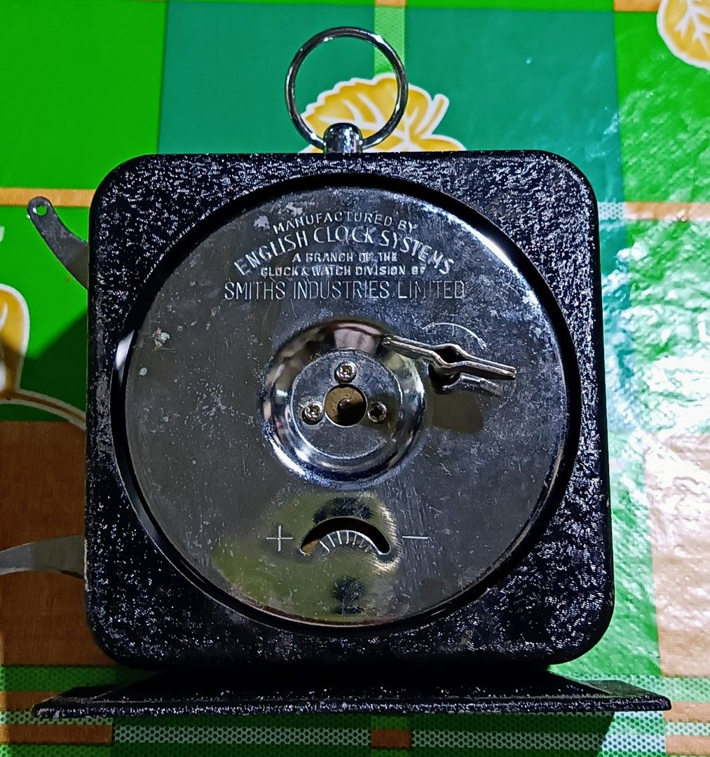 1950s Vintage Smiths Industrial Ltd English Clock Systems Metal ...