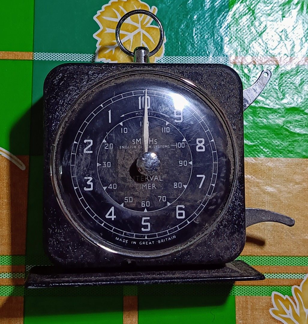 1950s Vintage Smiths Industrial Ltd English Clock Systems Metal ...