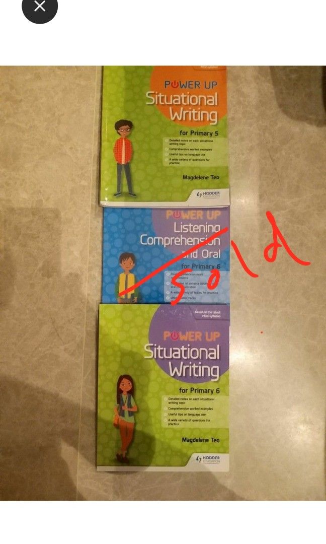 1) Power up listening comprehension oral for Primary 6 2)Power up ...