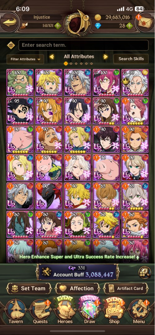 7DS Grand Cross Full Demon Team, Video Gaming, Video Games, Others on ...