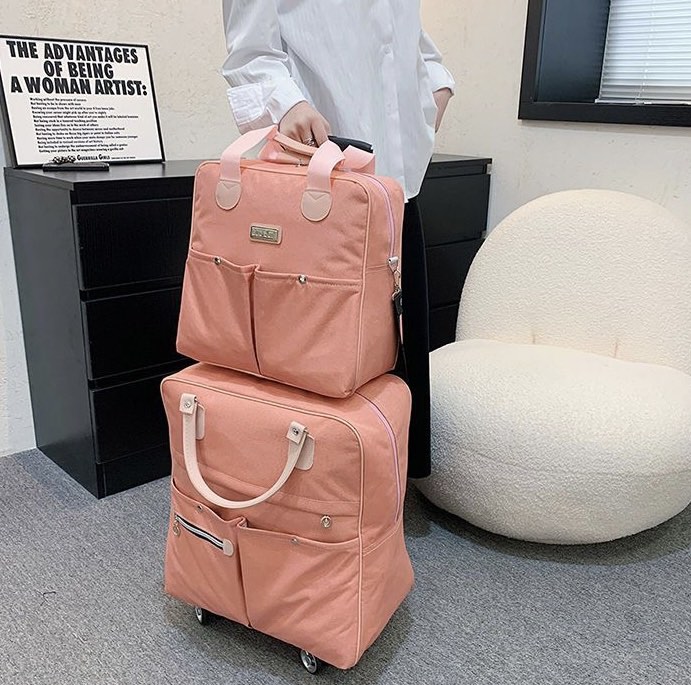 ☺️ Cute Luggage set ️ 20 inch cabin size luggage set, Hobbies & Toys ...