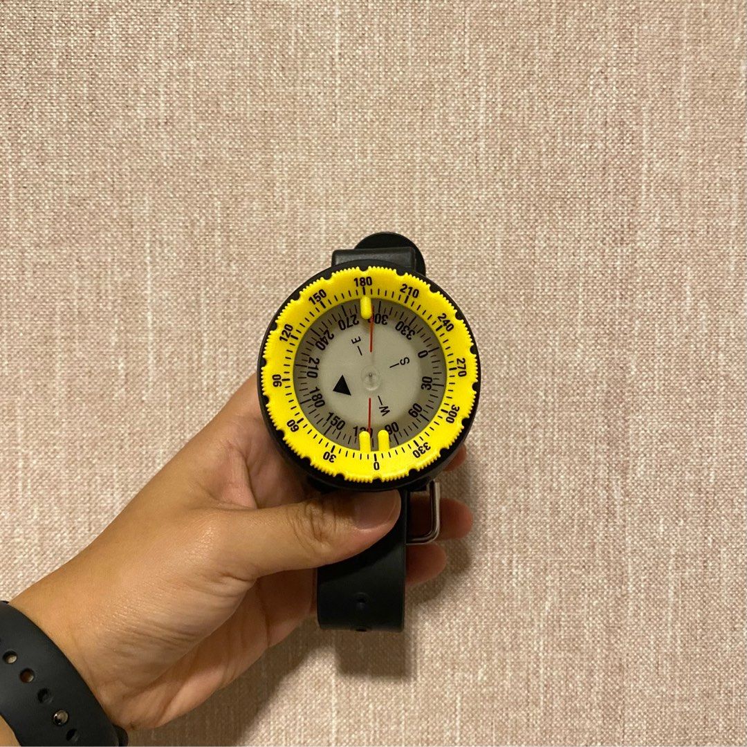 潛水指北針 Dive Compass, 運動產品, 運動與體育, 運動與體育 - 水上活動 - Carousell