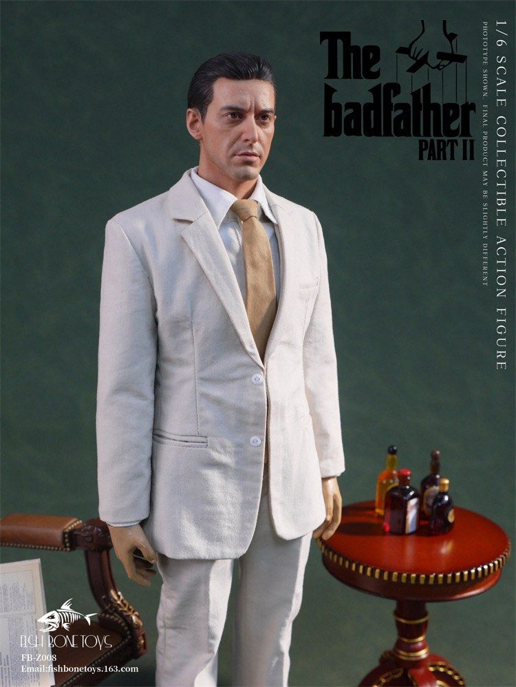 [預訂] Fish Bone Toys 1/6 Michael Corleone The Godfather 教父 可動人偶模型, 預購 ...