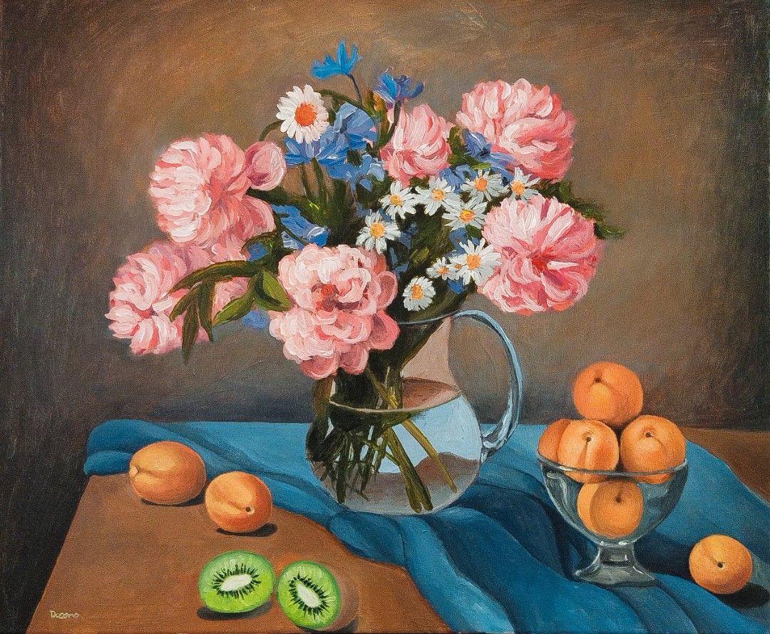 acrylic painting still life, Hobbies & Toys, Stationary & Craft, Art ...