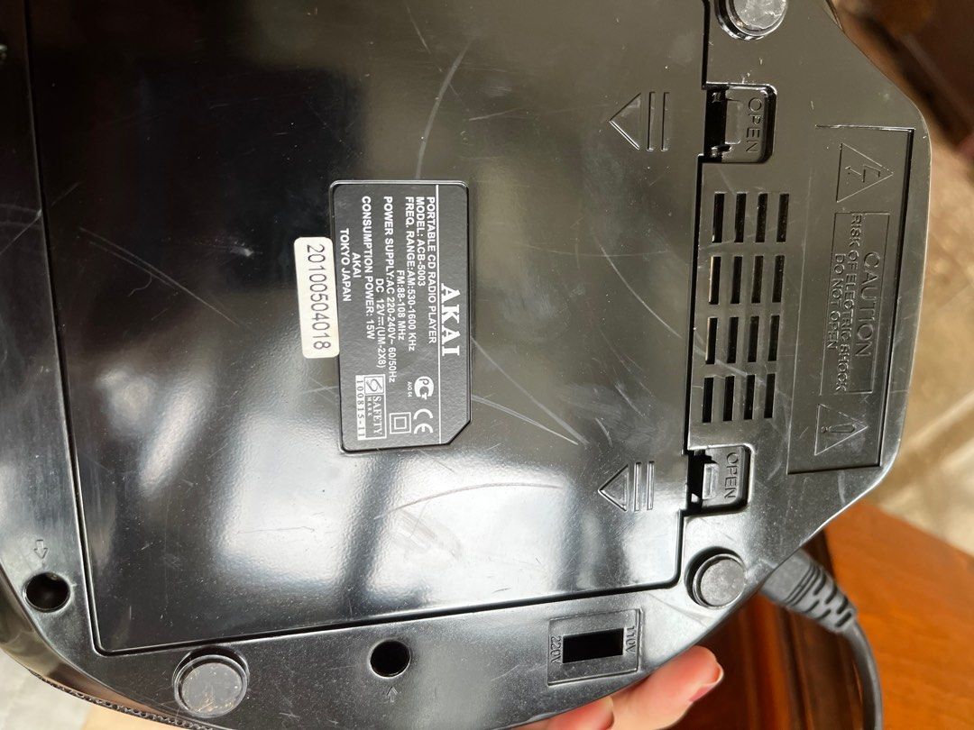 AKAI Portable CD Player ACB-5003, Audio, Portable Music Players on ...