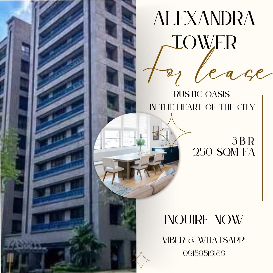 Alexandra Towers: Relocate to a Rustic Oasis in the Heart of the City ...