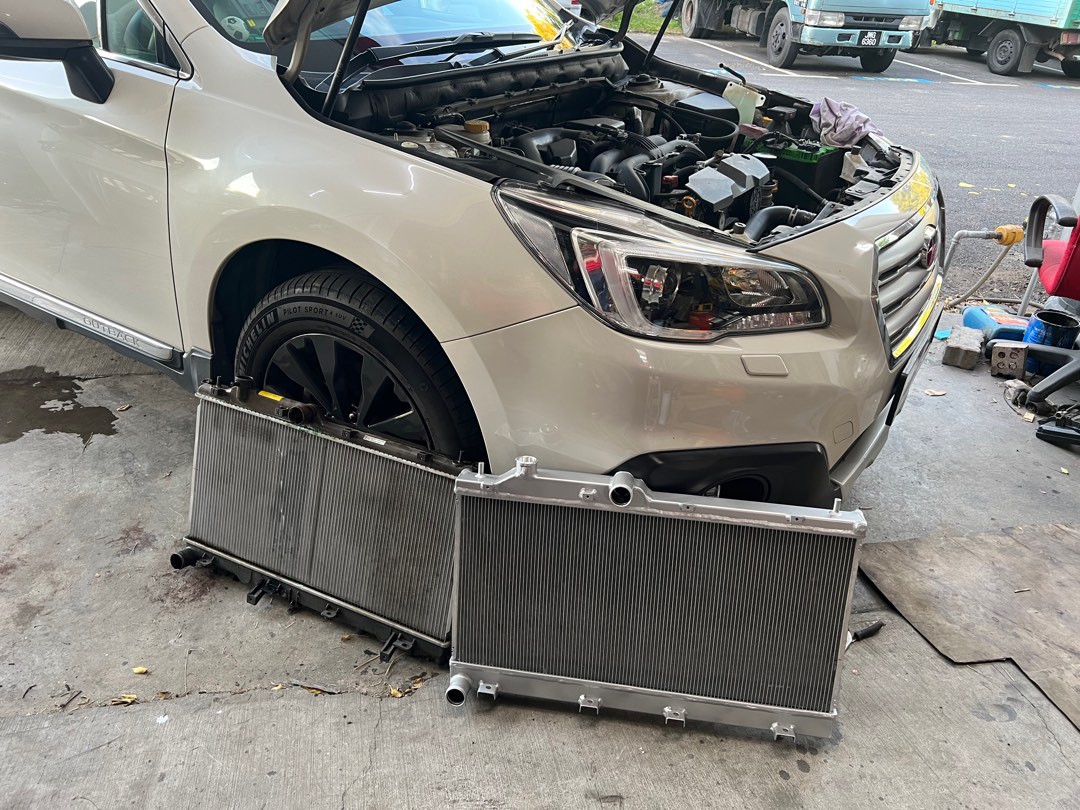 Aluminum Radiator F 5mm, Car Accessories, Car Workshops & Services on ...