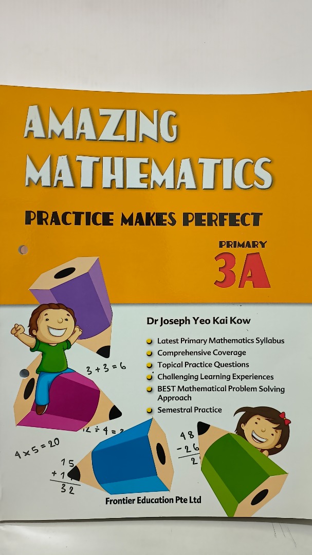 Amazing Mathematics Primary 3A, Hobbies & Toys, Books & Magazines ...