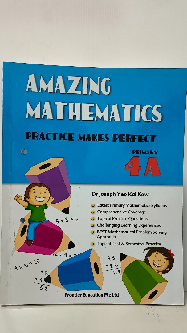 Amazing Mathematics Primary 4A & 4B, Hobbies & Toys, Books & Magazines ...