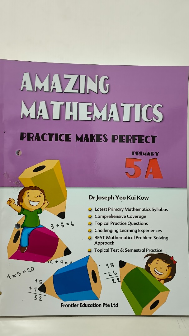 Amazing Mathematics Primary 5A & 5B, Hobbies & Toys, Books & Magazines ...