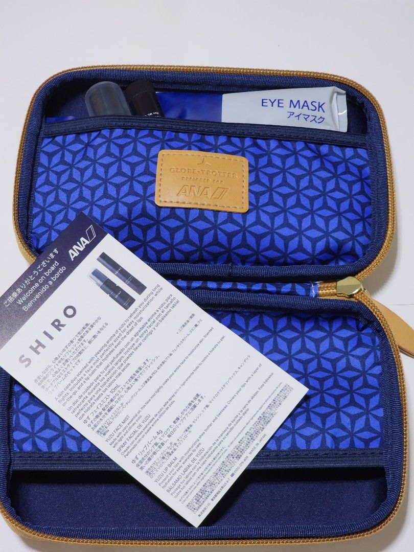 ANA Business Class Globe Trotter Amenity Kit, Hobbies & Toys, Travel ...