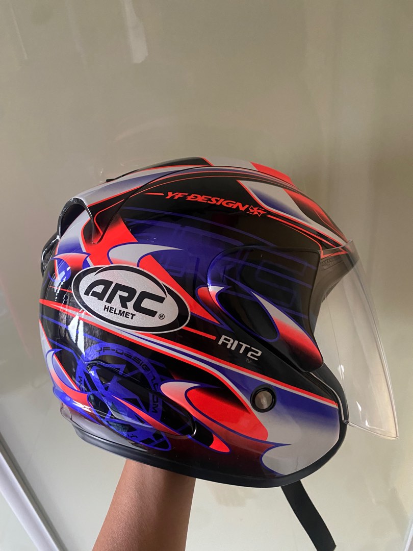 ARC Ritz Helmet, Motorcycles, Motorcycle Accessories on Carousell
