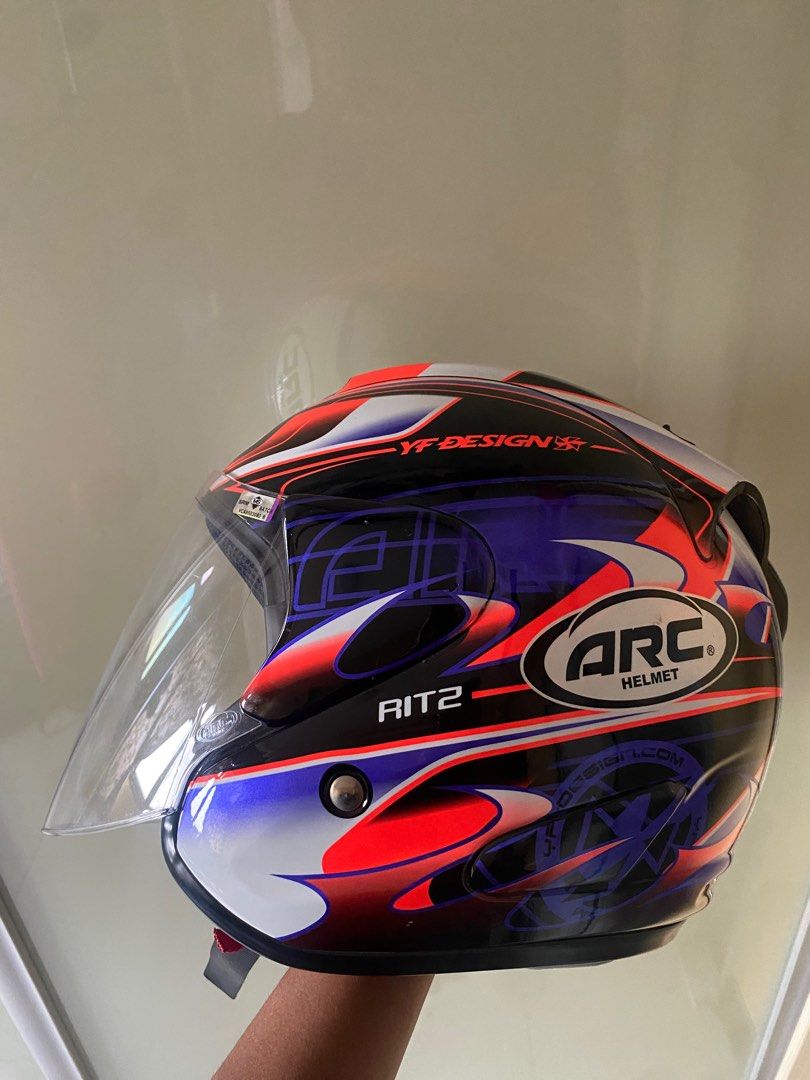 ARC Ritz Helmet, Motorcycles, Motorcycle Accessories on Carousell