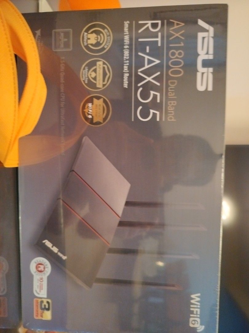 ASUS AX1800 DUAL BAND RT-AX55 ROUTER, Computers & Tech, Parts ...