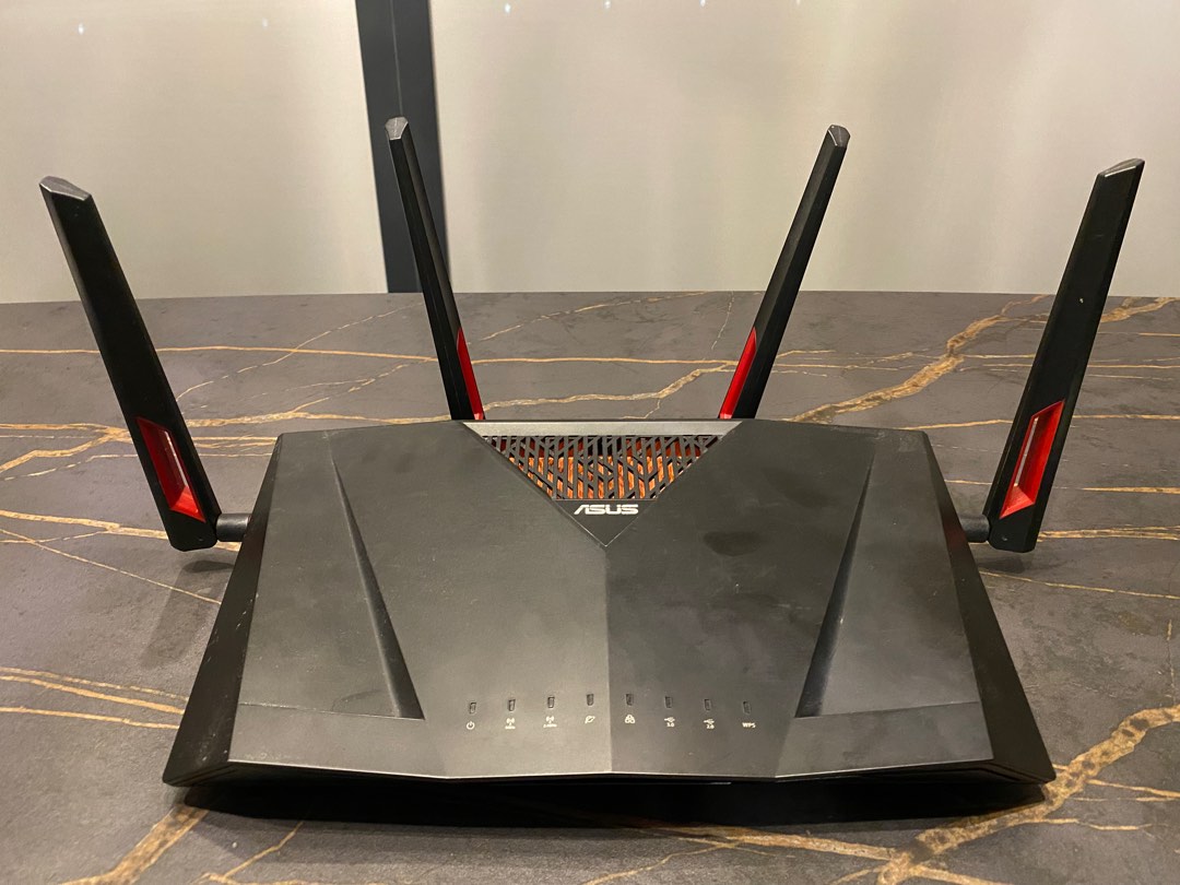 ASUS RT-AC88U Wireless AC3100 Dual Band Gigabit Router, Computers ...