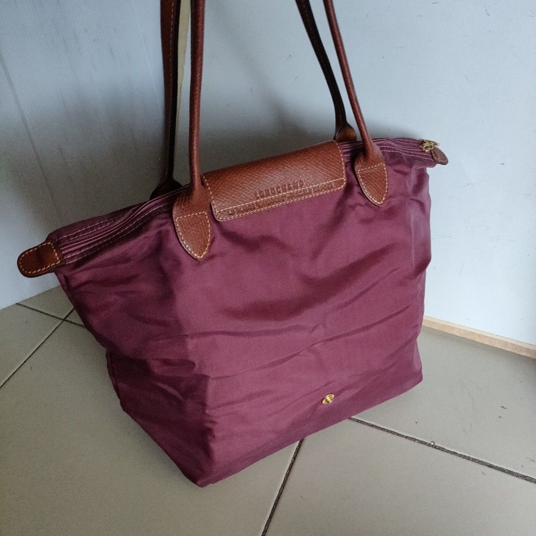 Authentic Long champ fabric bag, Men's Fashion, Bags, Briefcases on ...