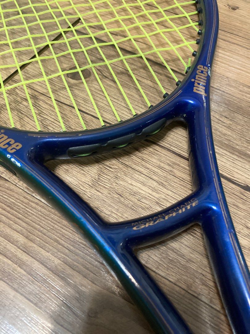 Authentic prince tennis racket Michael Chang, Sports Equipment, Sports ...
