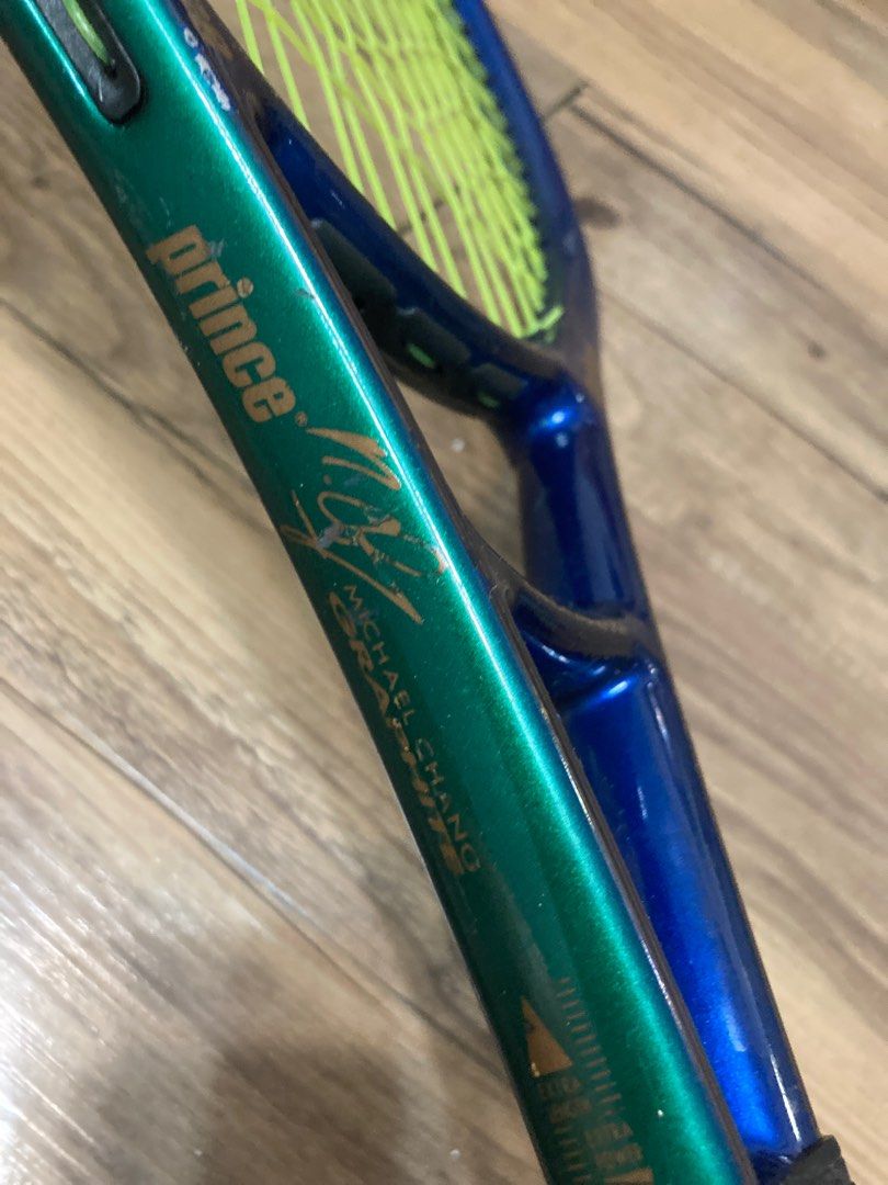 Authentic prince tennis racket Michael Chang, Sports Equipment, Sports ...