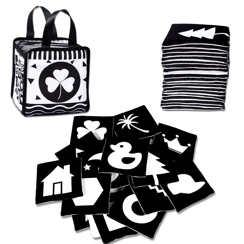 Baby Black and White Flash Cards, Babies & Kids, Infant Playtime on ...