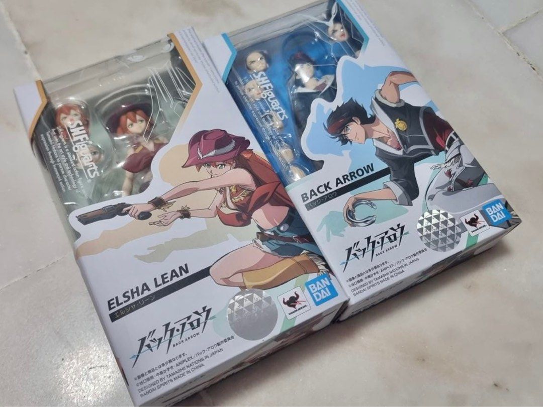 Back Arrow and Elsha Lean (Bandai SH Figuarts), Hobbies & Toys, Toys ...