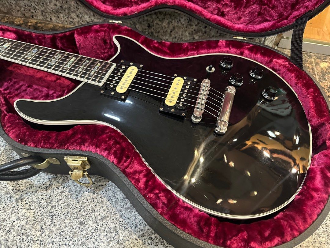 Baker B1 Custom/Black Guitar Gene Baker Built, Hobbies & Toys, Music ...