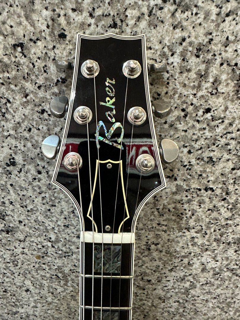 Baker B1 Custom/Black Guitar Gene Baker Built, Hobbies & Toys, Music & Media, Musical ...