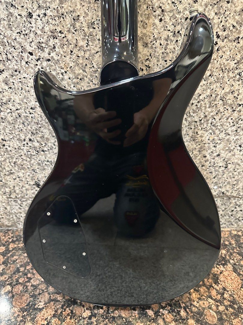 Baker B1 Custom/Black Guitar Gene Baker Built, Hobbies & Toys, Music ...