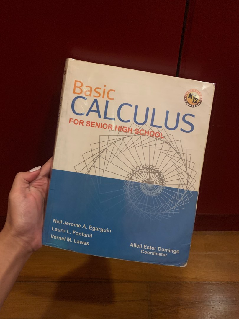 Basic Calculus for Senior High School on Carousell