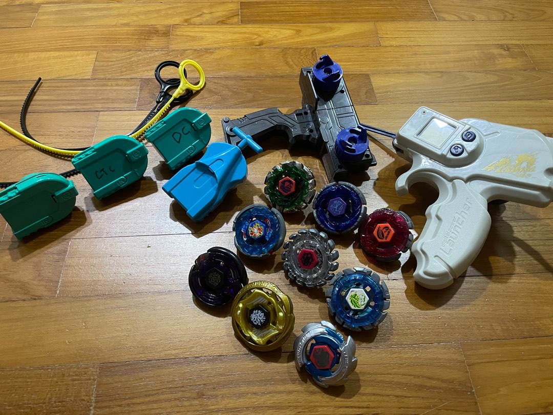 Beyblade set. Beyblade bundle, Hobbies & Toys, Toys & Games on Carousell