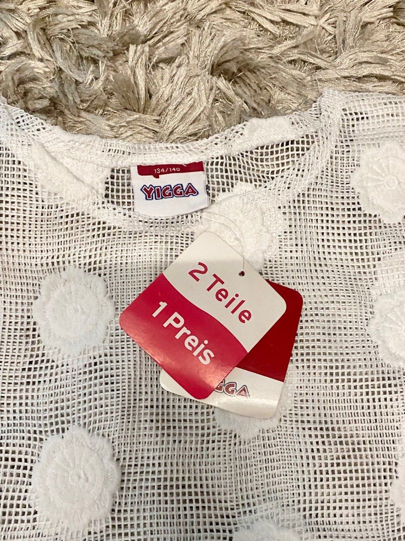 Beach top lace / Casual for girls / see through top on Carousell