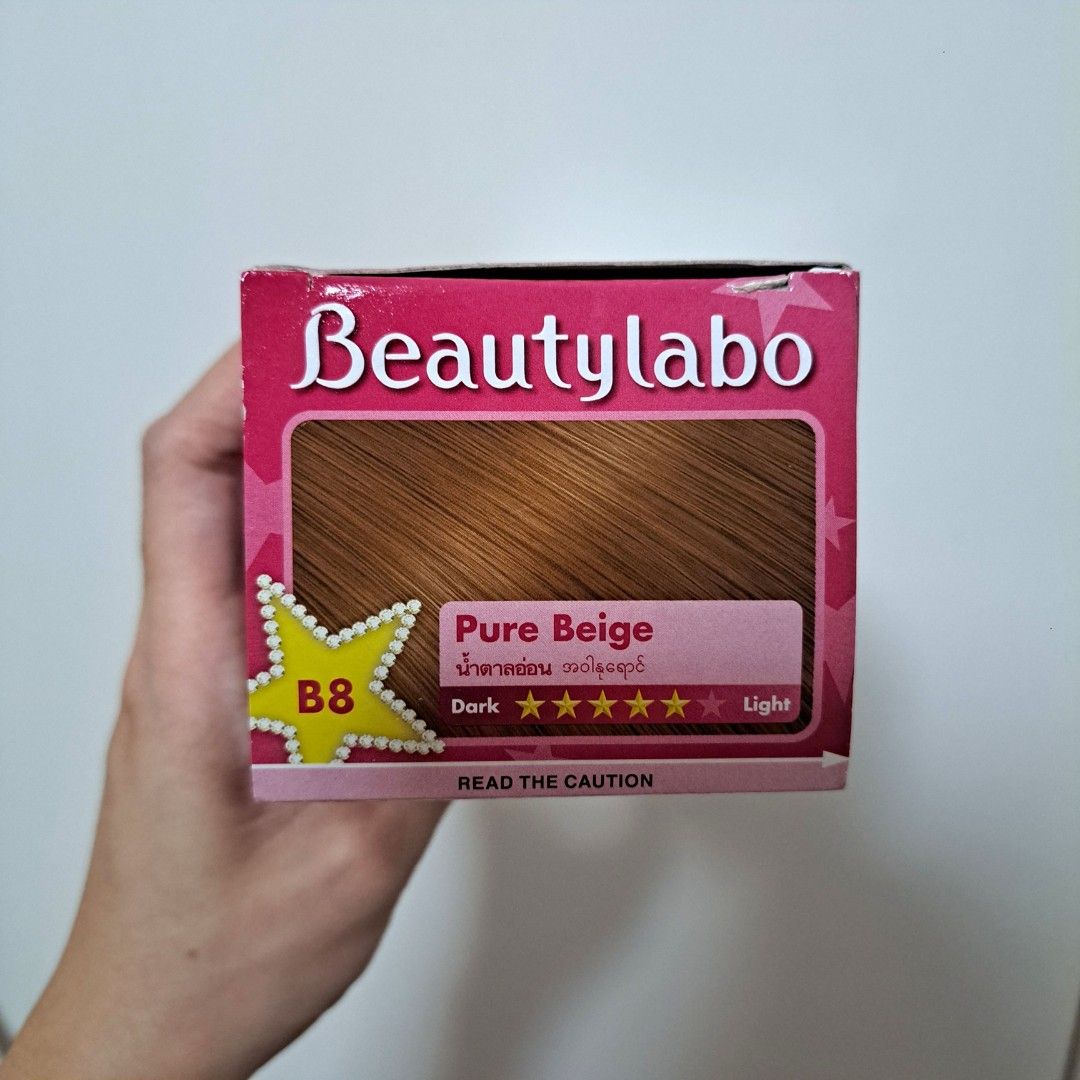 Beautylabo Hair Dye Pure Beige, Beauty & Personal Care, Hair on Carousell