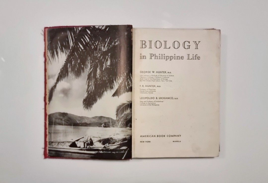 (Vintage Filipiniana) BIOLOGY IN PHILIPPINE LIFE, Hobbies & Toys, Books ...