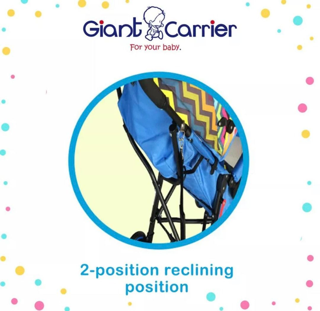 Blue Giant Carrier stroller, Babies & Kids, Going Out, Strollers on ...