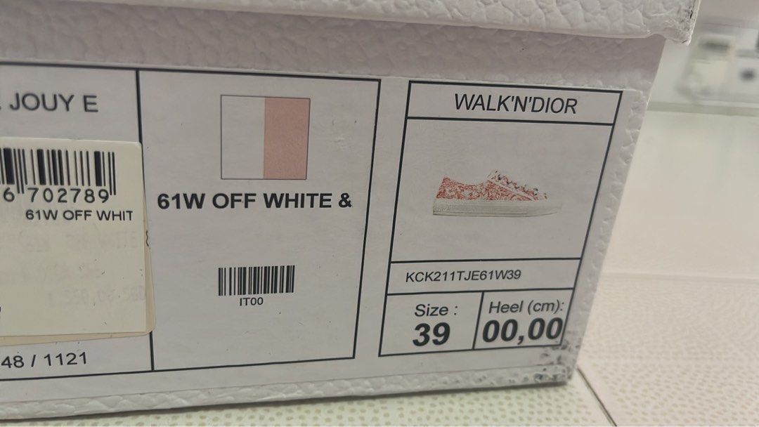 BNIB DIOR WALK N DIOR, Women's Fashion, Footwear, Sneakers on Carousell