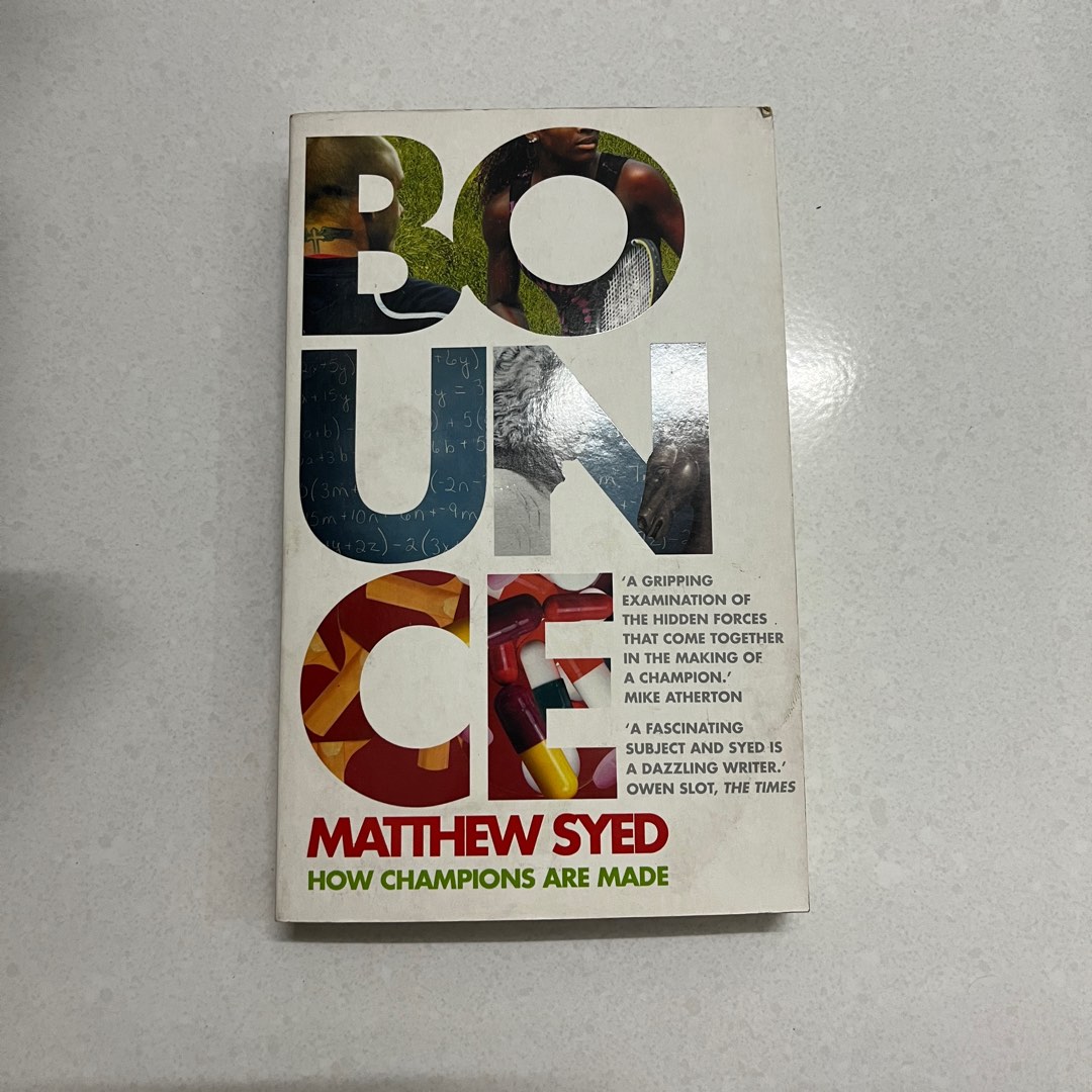 Bounce - mathew syed, Hobbies & Toys, Books & Magazines, Storybooks on ...