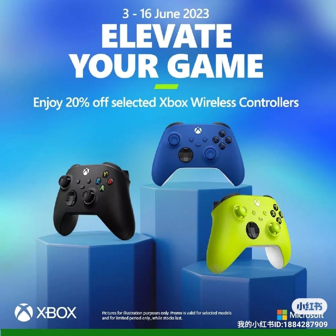 [Brand New] 20% OFF Xbox Series Official Wireless Controller, Video ...