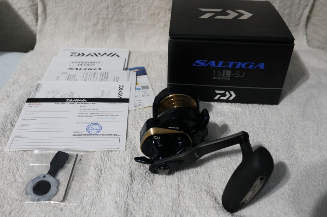 Brand New Daiwa Saltiga 15L-SJ, Sports Equipment, Fishing on Carousell