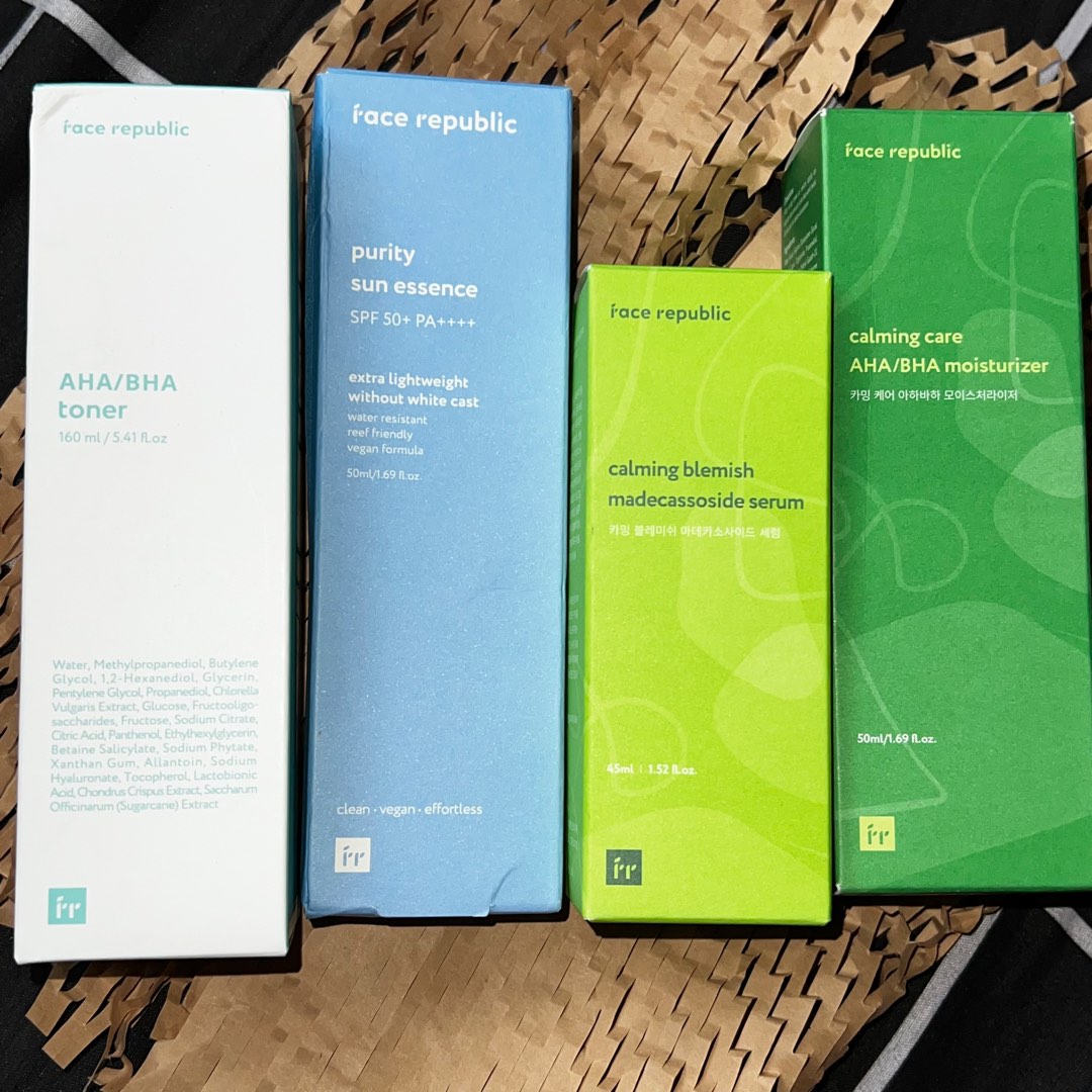 BRAND NEW Face Republic Products on Carousell