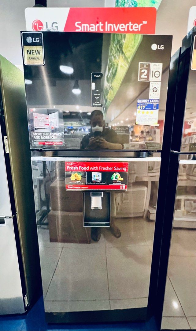 Brand New LG 14.9cu ft RVS-L149BS 2 Door Inverter Refrigerator with ...