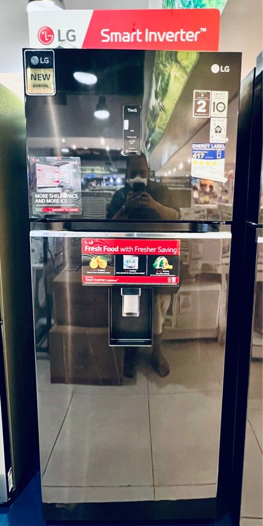 Brand New LG 14.9cu ft RVS-L149BS 2 Door Inverter Refrigerator with ...