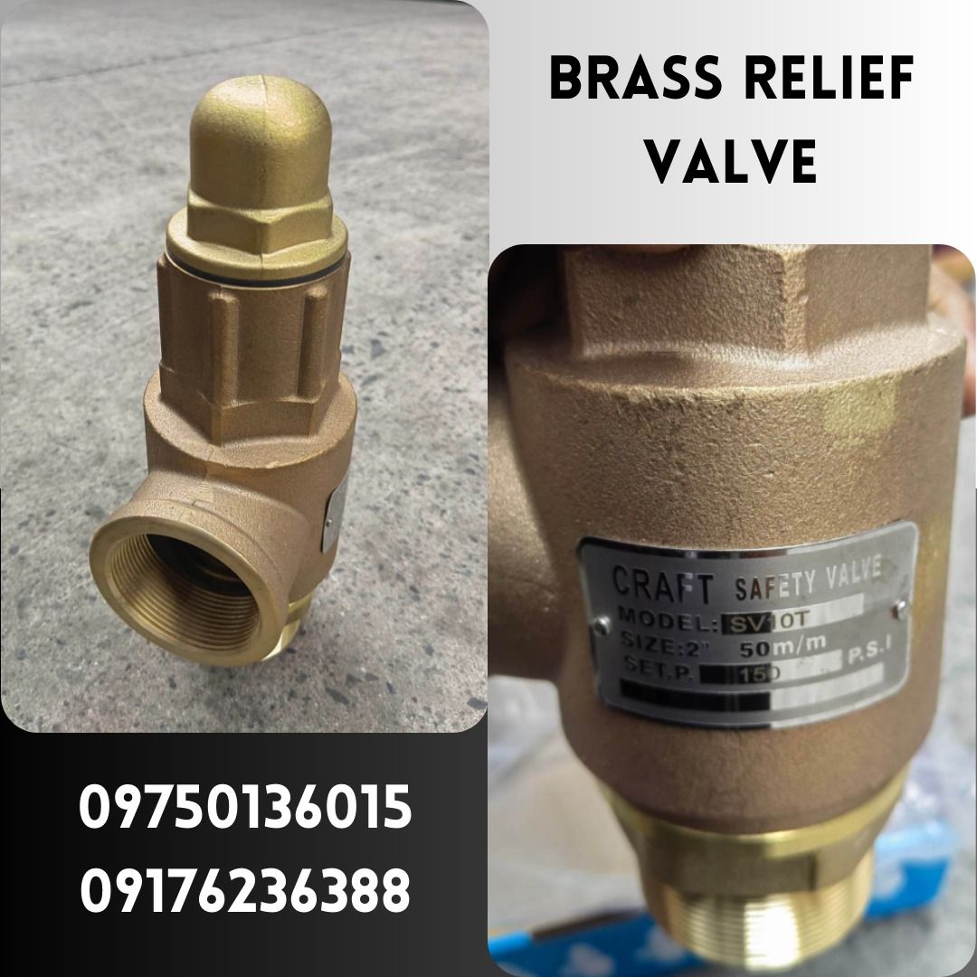 Brass Relief Valve, Commercial & Industrial, Industrial Equipment on ...