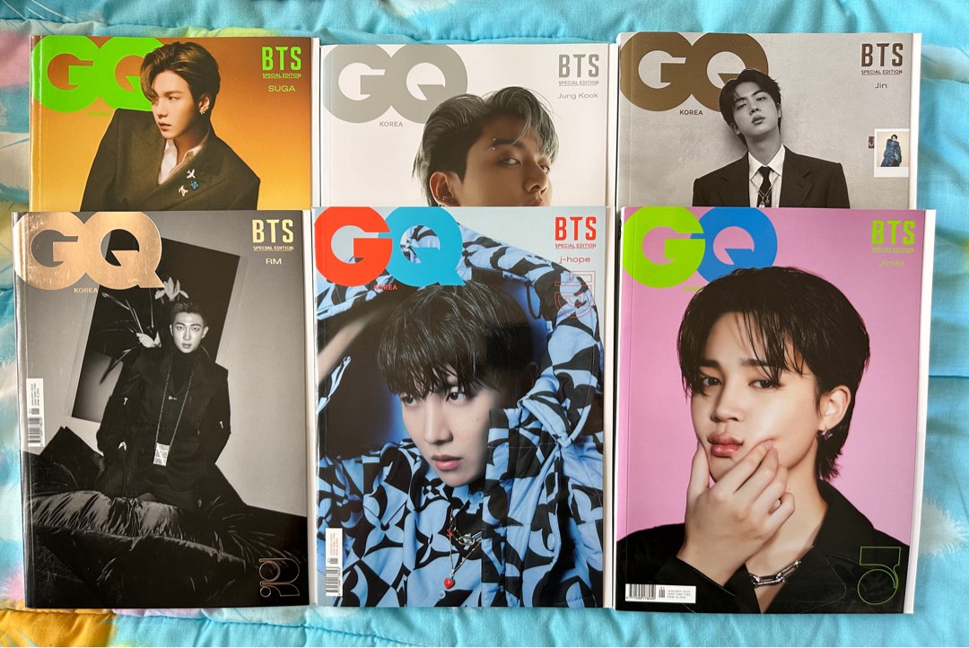 BTS GQ Magazine on Carousell