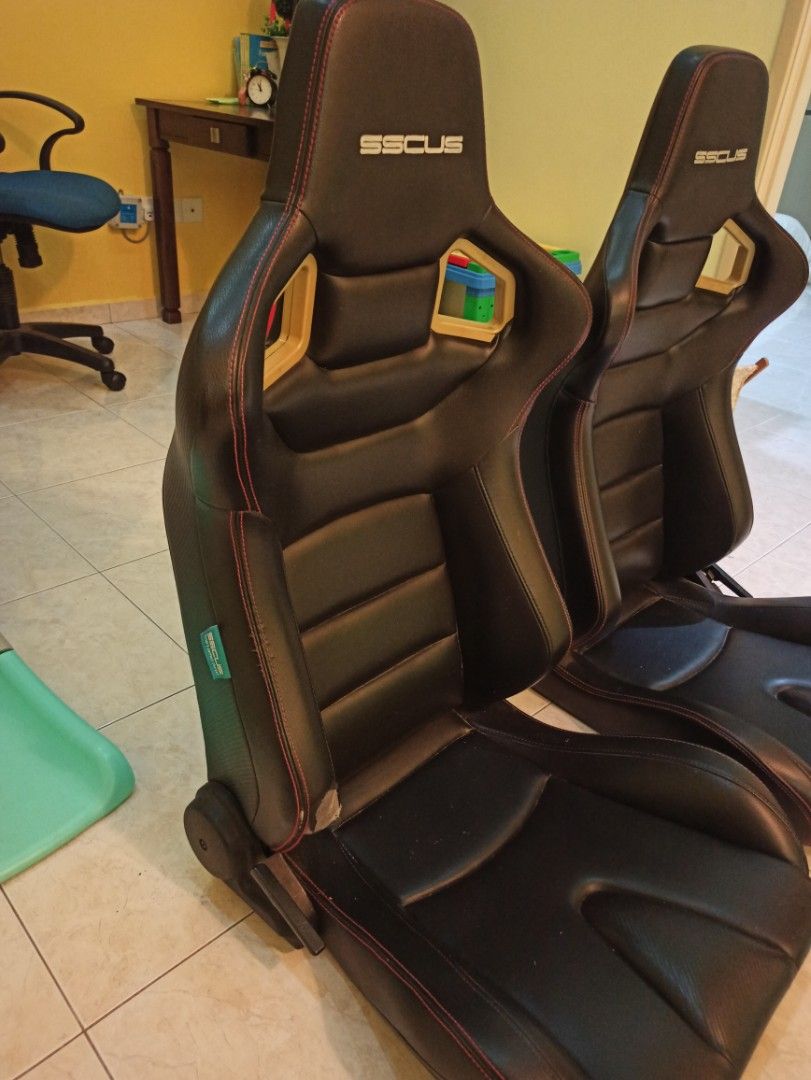 Bucket seat Original SSCUS EURO PU, Babies & Kids, Going Out, Car Seats ...