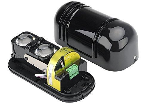 BW Dual Beam Intruder Detector & Alarm Double Beam Security Active IR ...
