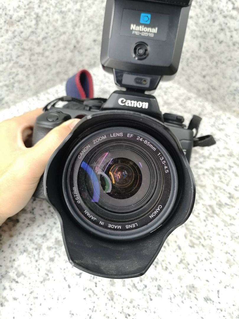 Canon EOS 55 Eye Control Camera, Photography, Cameras on Carousell