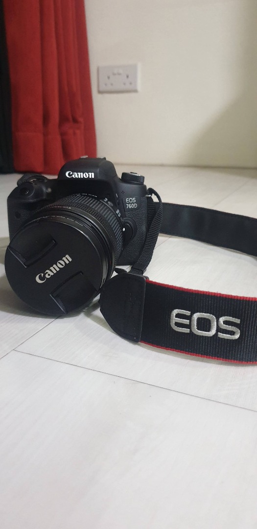 Canon EOS 760D Body + EFS18-135 Lens, Photography, Cameras on Carousell