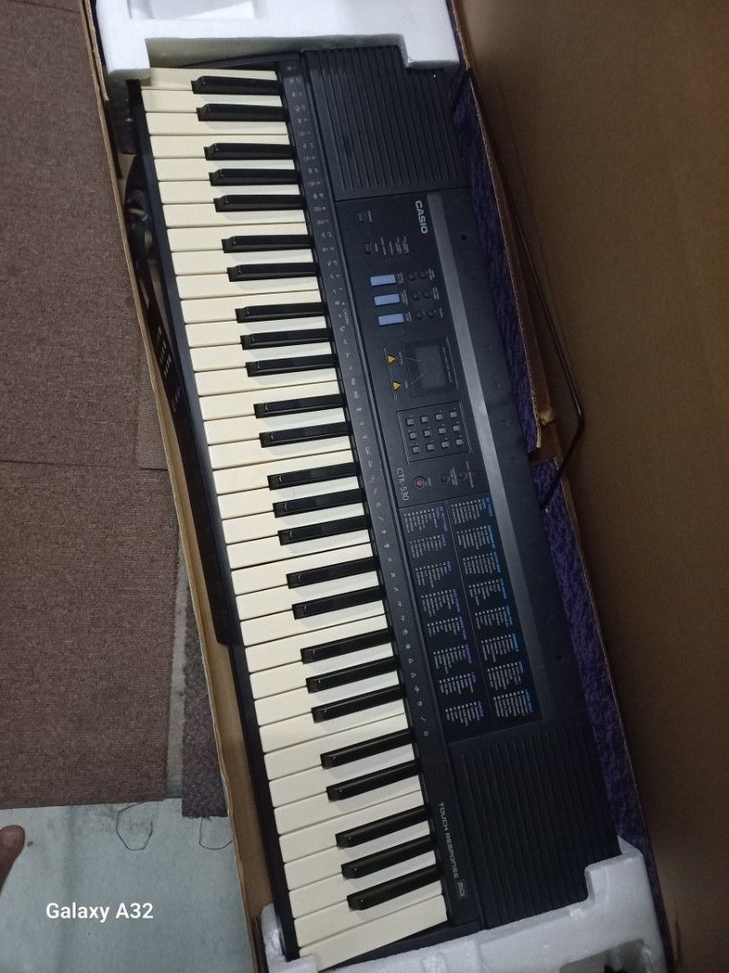 Casio CTK-550 Touch Response 61-Key Piano Keyboard on Carousell